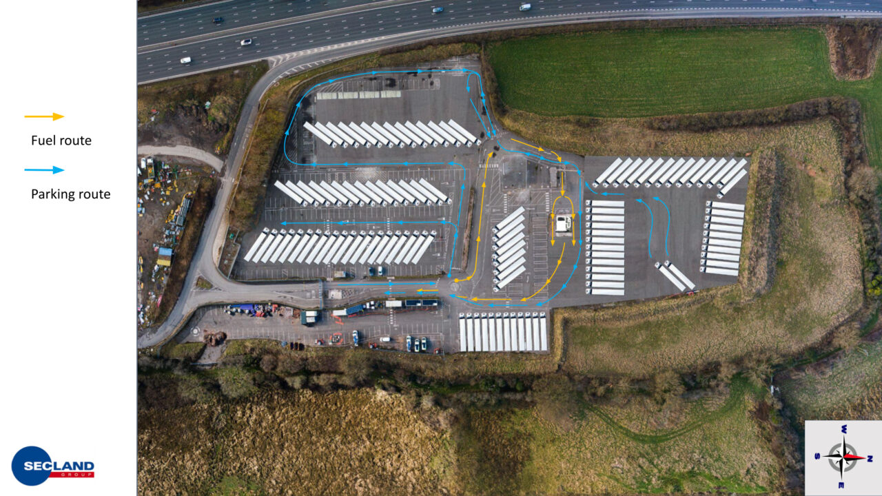 Secure Overnight Parking - Secland